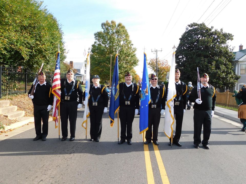 Color Guard - Robert V McMaugh Memorial Post 10 Manassas